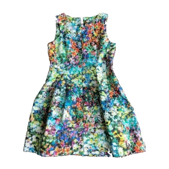 Zara | Dresses | Zara Tulip Watercolor Dress Size S | Poshmark